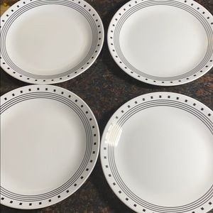 Corelle | Dining | 4 Corelle City Block 25 Dinner Plates | Poshmark